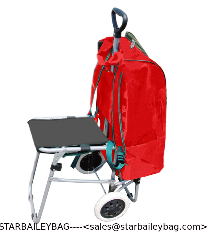 Multipurpose Shopping Backpack Lightweight Wheeled Shopping Trolley bag ...