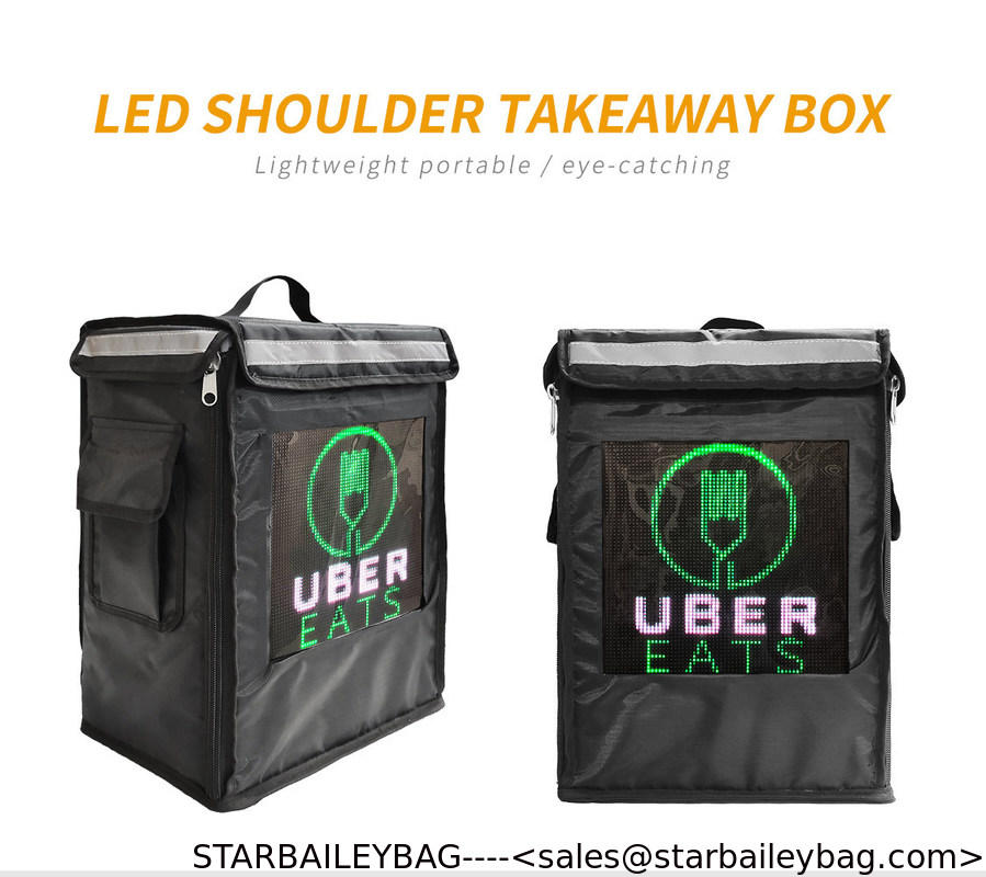 Custom LED Display Screen Cooler Bag 1680D polyester PEP Foam Tube ...