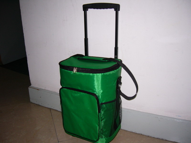 420D + EPE foam + PVC lining Trolley cooler bag