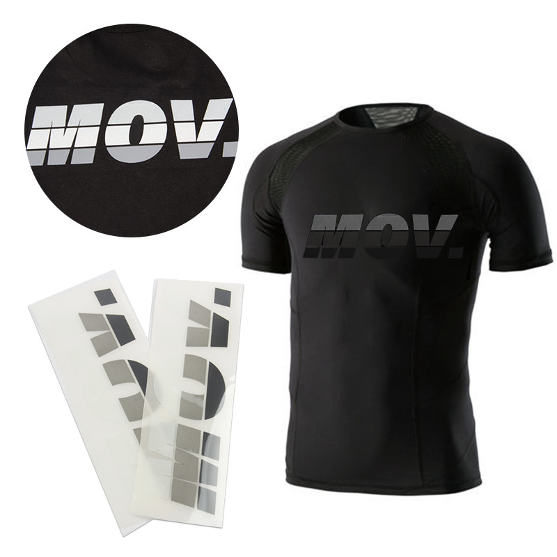 custom digital transfer film reflective heat transfer vinyl label DTF ...